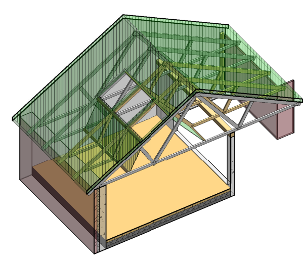 Ombygning af tagkonstruktion for ovenlysvinduer, 3500 Værløse - Railtek